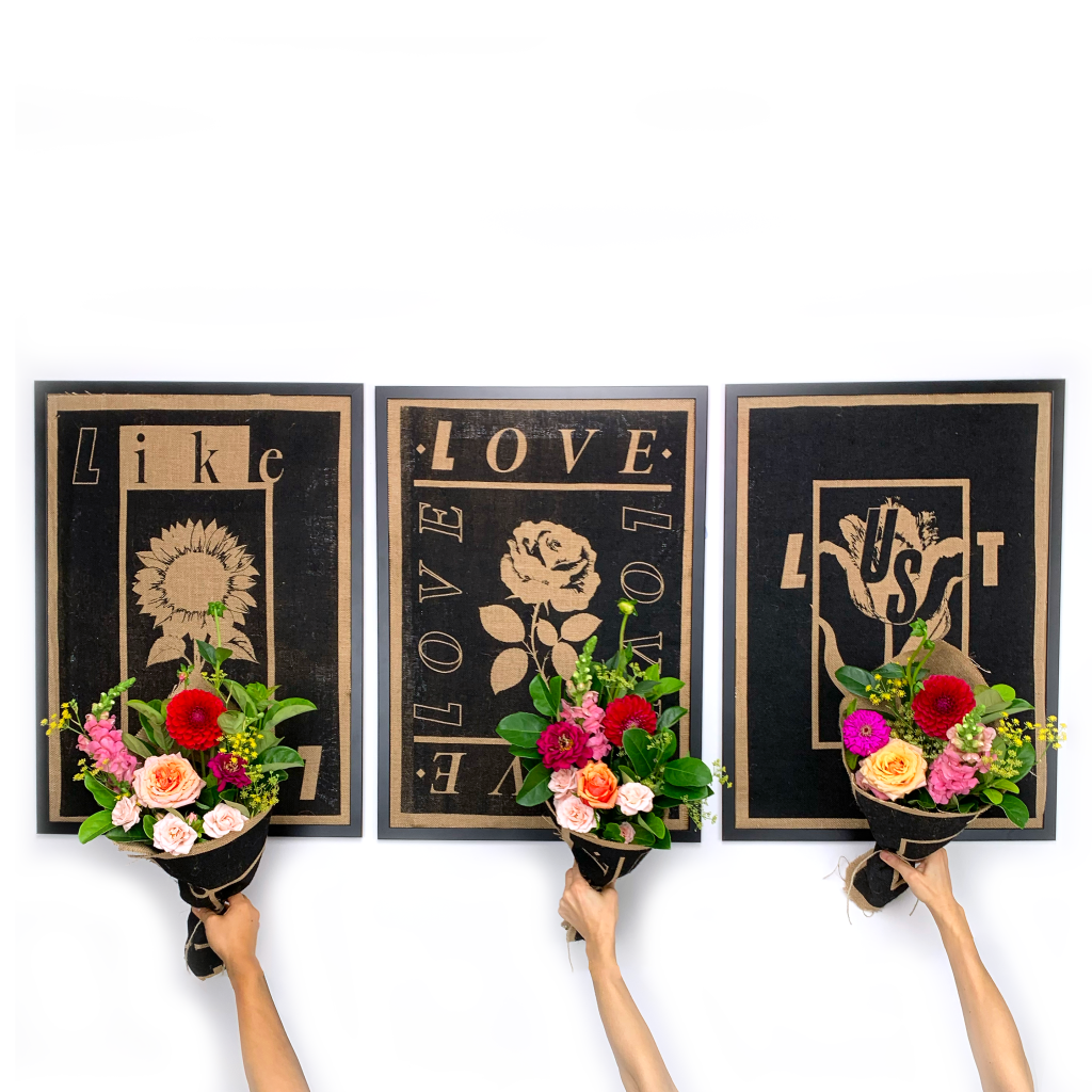 Limited Edition: Valentine's Day Flowers With Art | Little Flowers